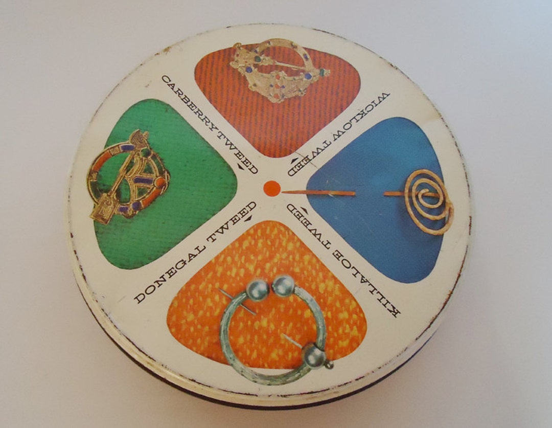 The Irish Jacob Biscuits Round Box.60s - Etsy