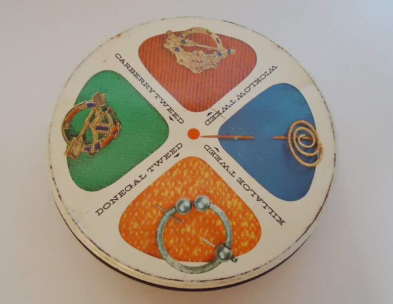 The Irish Jacob Biscuits Round Box.60s - Etsy