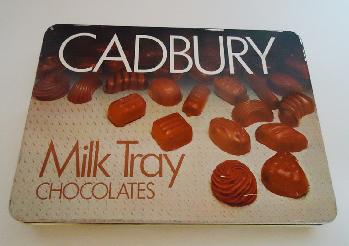 The Cadburys Classic Chocolate Tin.1975 - Etsy Israel