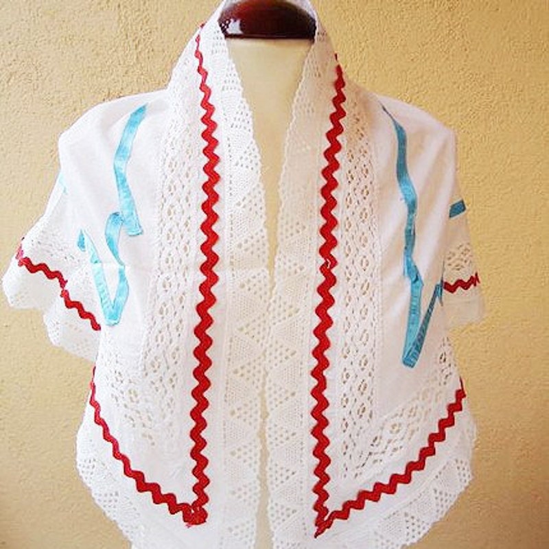 Spanish Lace Scarf - Etsy