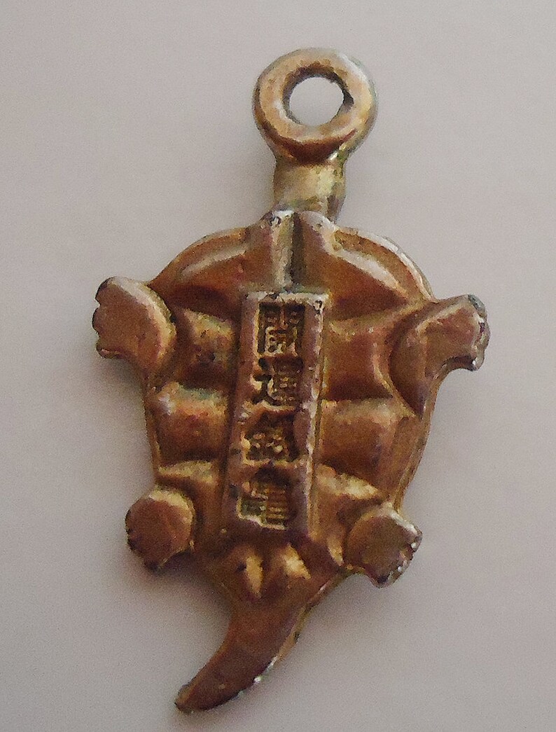 The Japanese Turtle Traditional Lucky Money Charm.70s.little - Etsy
