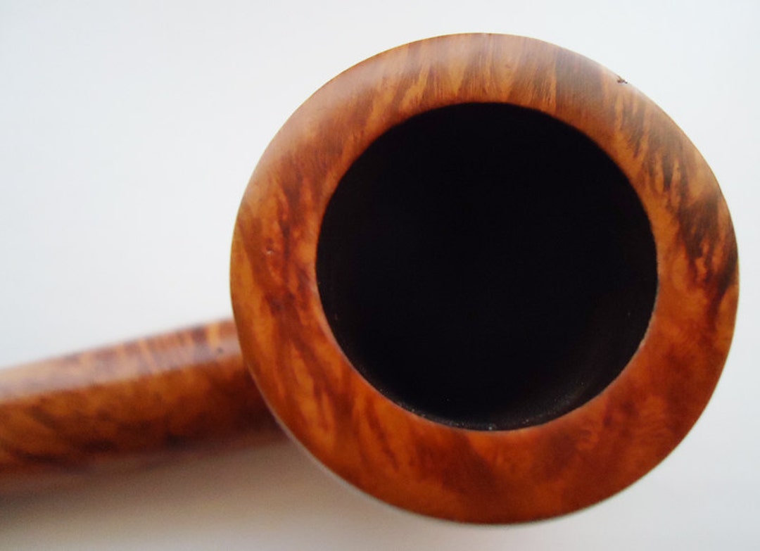 The Classic Wooden Pipe.silver Match Quint.70s.french Pipe - Etsy