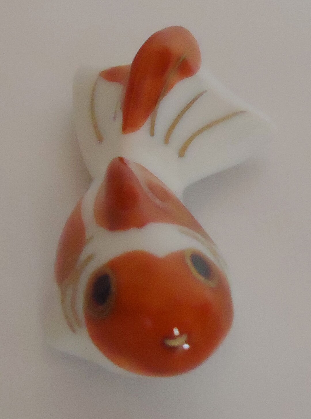 The Classic Japanese Kingyo Ceramic Figure.70s.handmade and Signed - Etsy