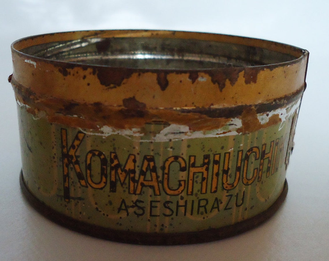 The Antique Japanese Tin. More Than 100 Years - Etsy