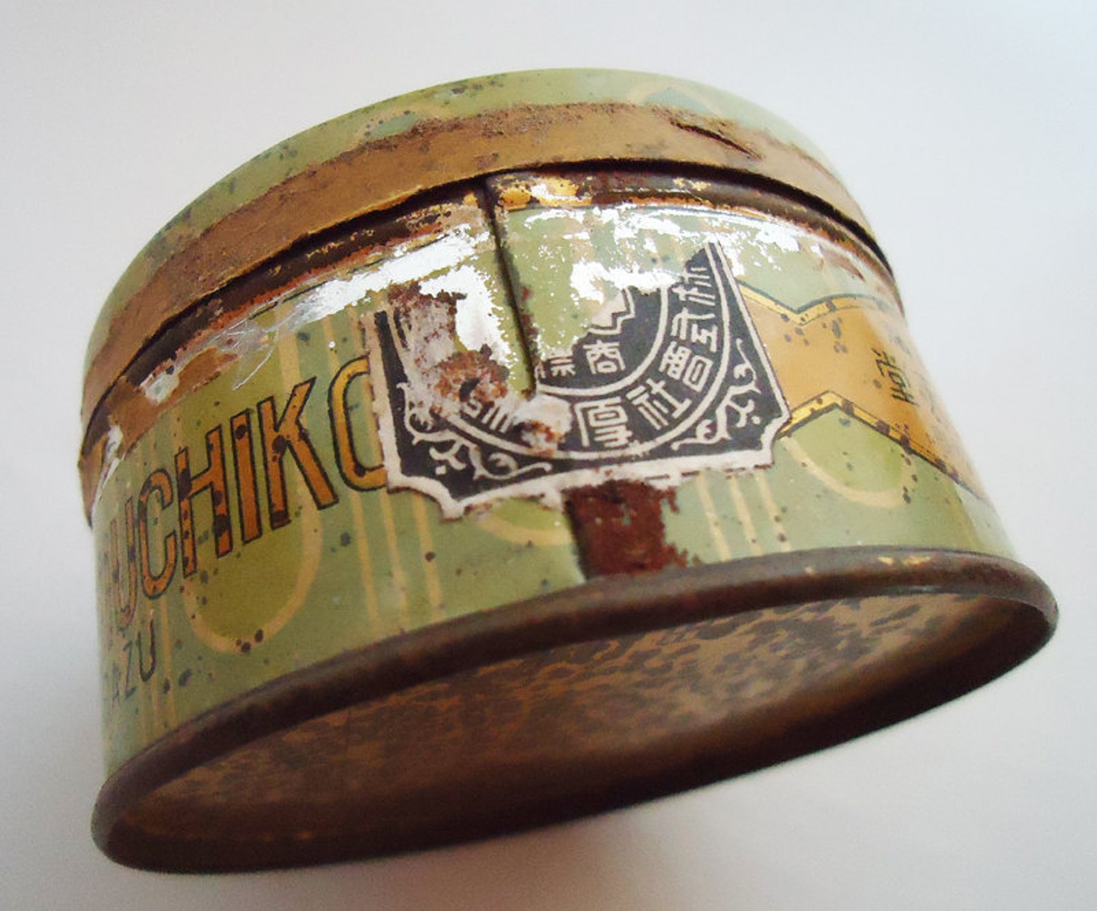 The Antique Japanese Tin. More Than 100 Years - Etsy