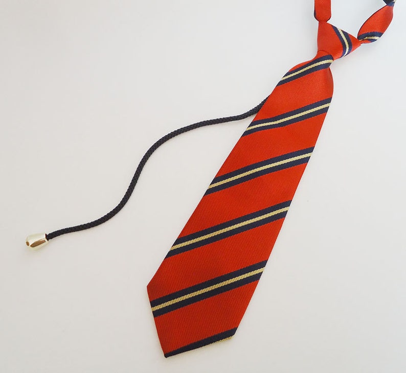 The Japanese Student Girls and Boys Necktie Ribbon.80s. - Etsy