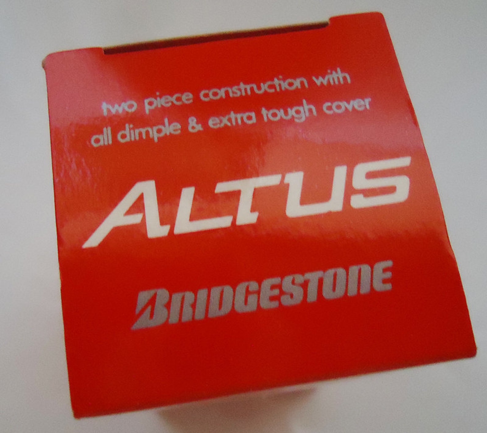 Vintage Two Golf Balls. Altus. Small.bridgestone.70s.in the Original ...
