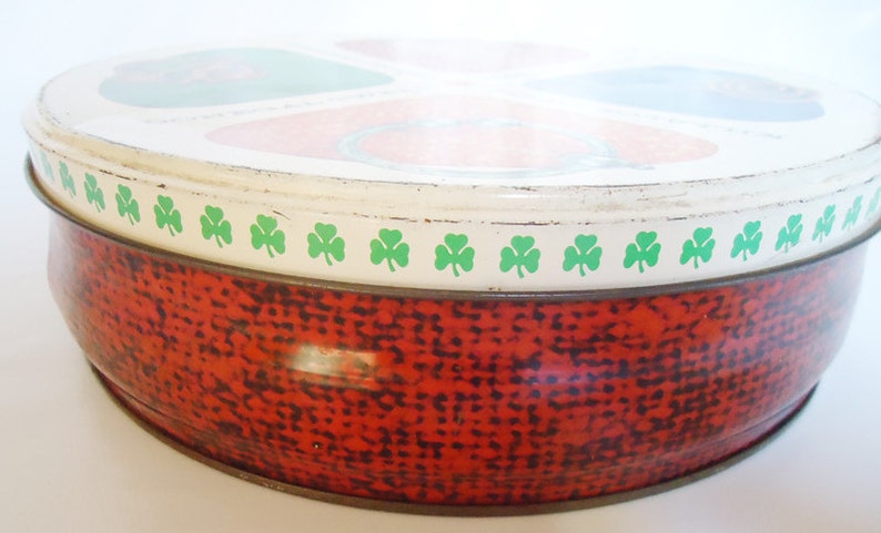 The Irish Jacob Biscuits Round Box.60s - Etsy