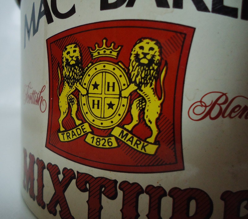 Scottish Blend Tobacco Tin.70s - Etsy