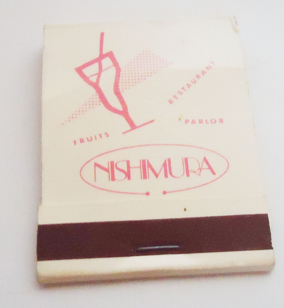 The Vintage Japanese Coffee Shop Match Book.80s - Etsy