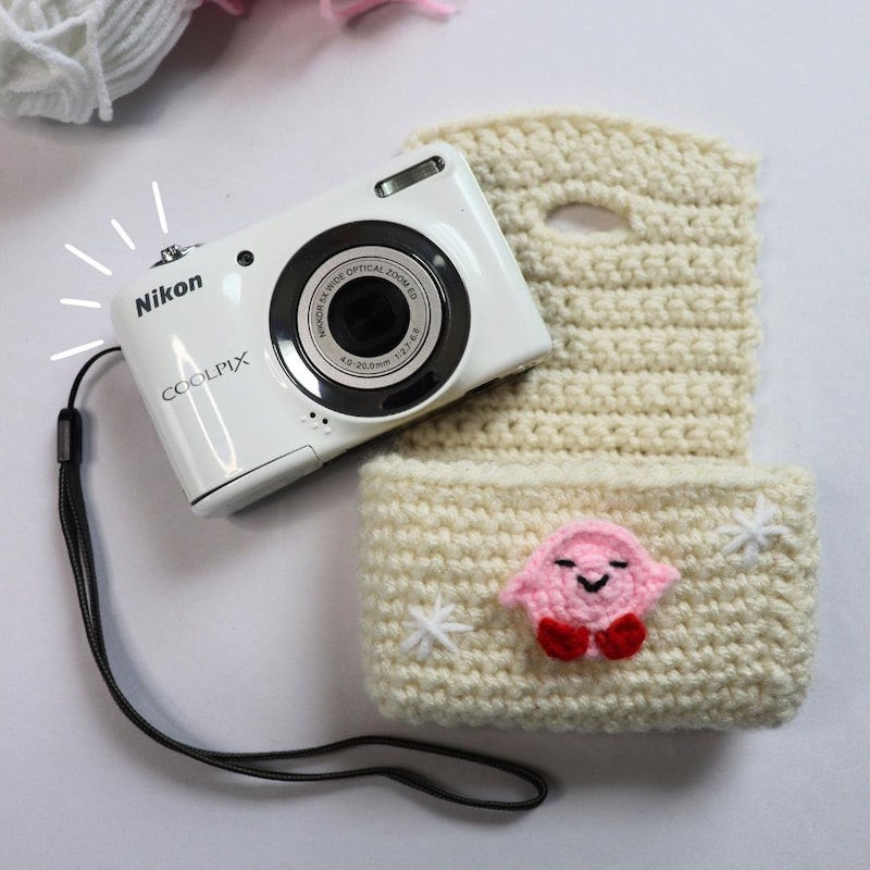 Pink Camera Pouch - Etsy
