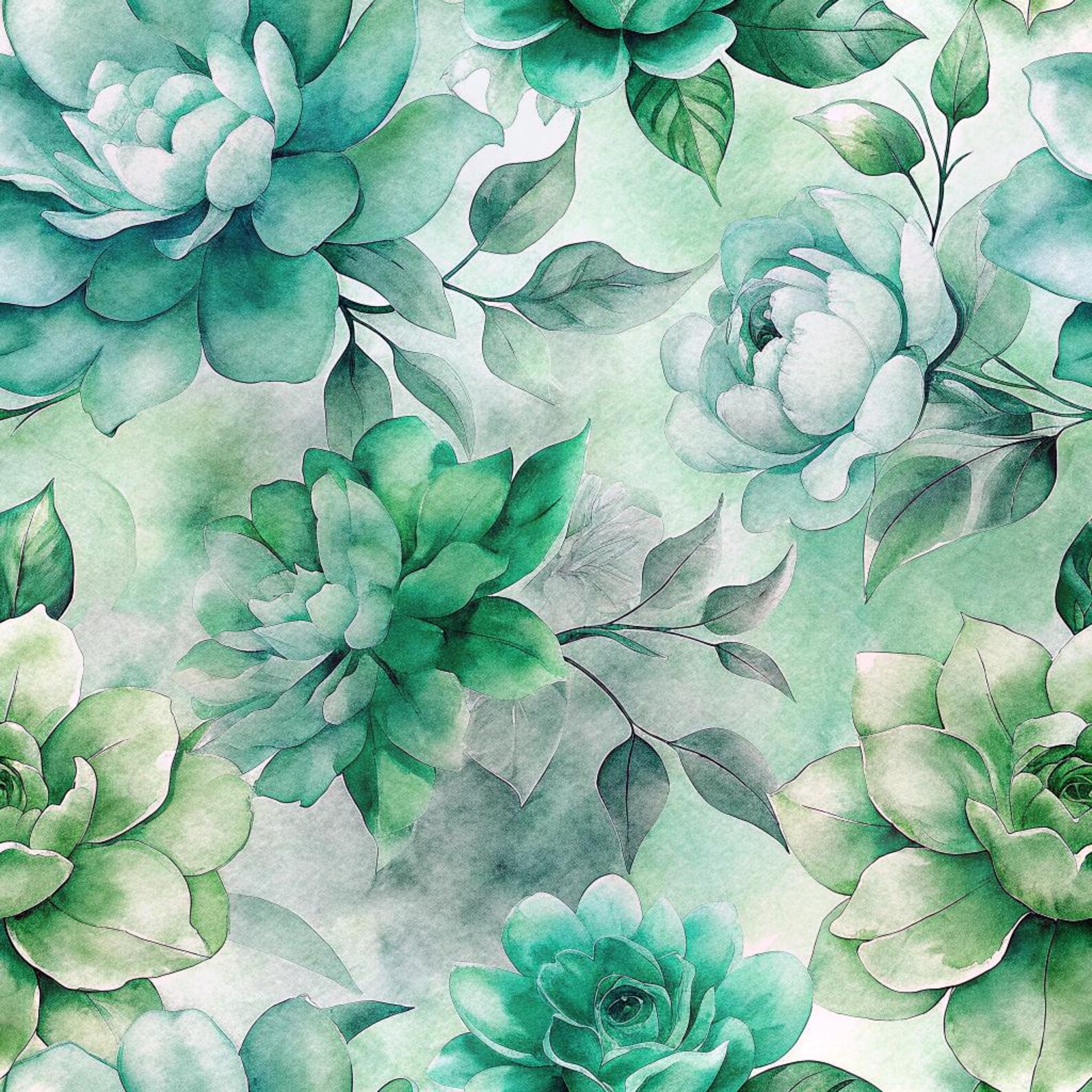 Peony Flower Patten Digital Print for Crafting and Design Projects - Etsy