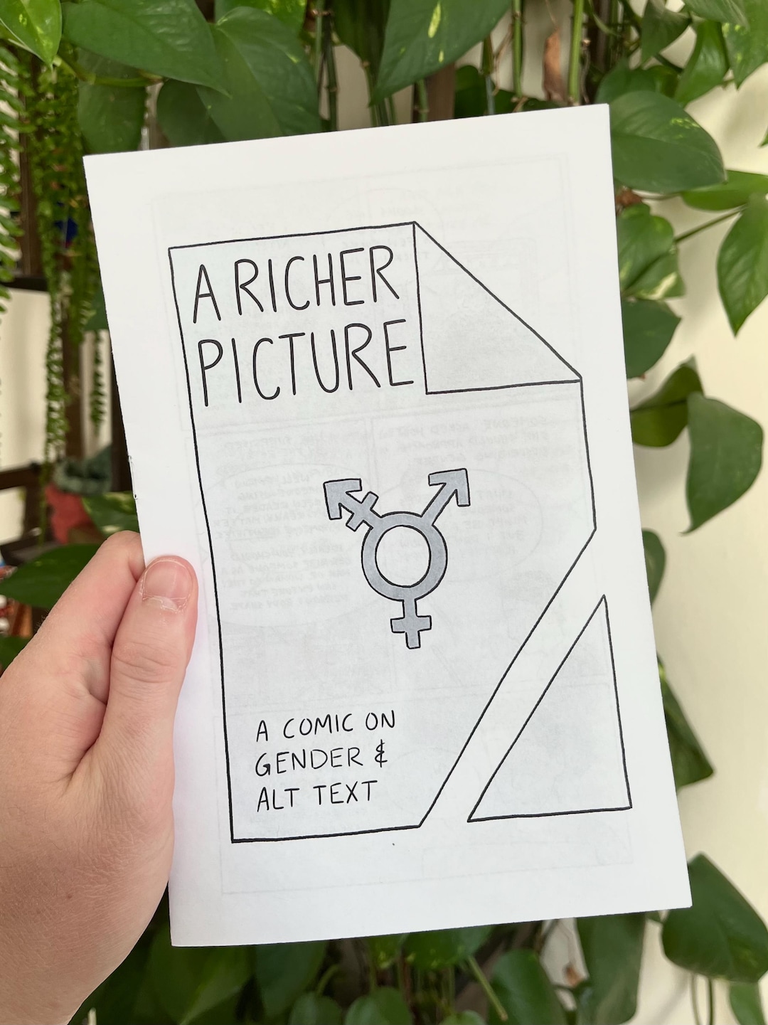 A Richer Picture Zine (a Comic on Gender and Alt Text) - Etsy