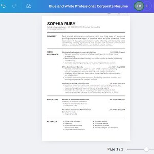 Professional Resume - Etsy