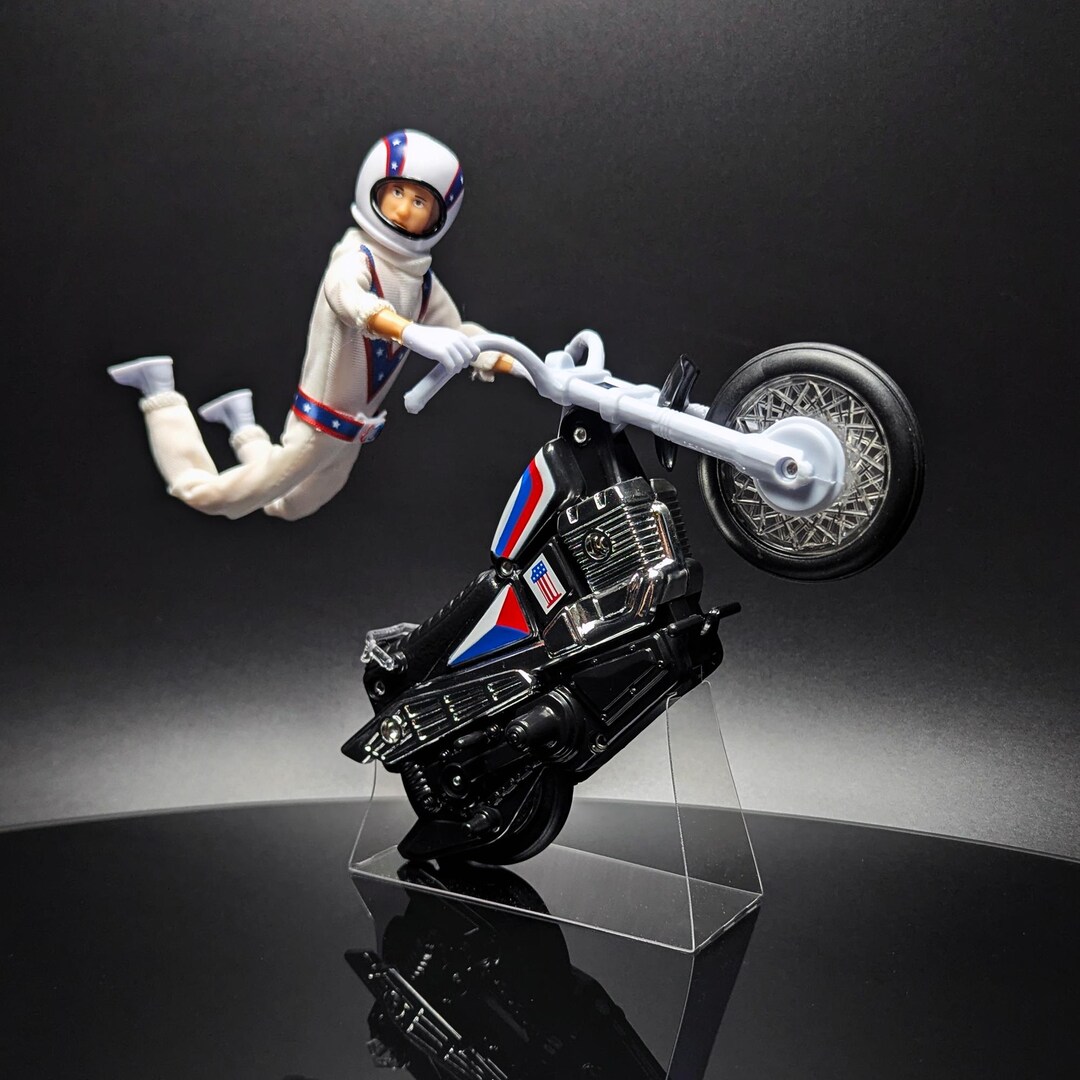 Evel Knievel Stunt Cycle Display Stand | for a California Creations ...