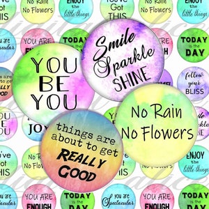 INSPIRATIONAL QUOTES CIRCLES Motivational Sayings Uplifting Words ...