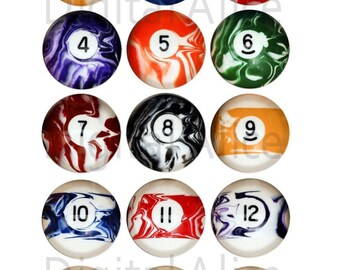 Billiards jewelry | Etsy