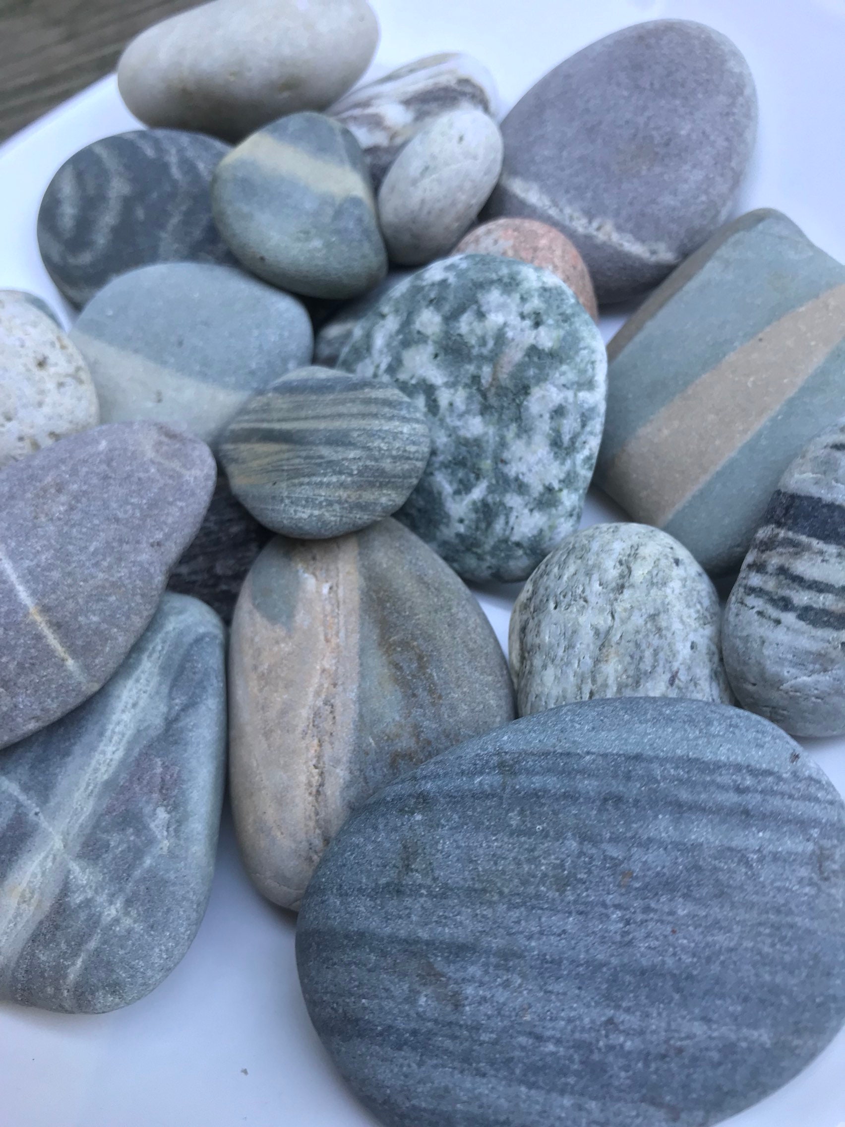 Buttons Sewing & Fiber Beach Stone Pebble Buttons Set of 3 from the ...