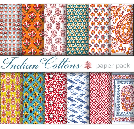 Indian Fabric Patterns