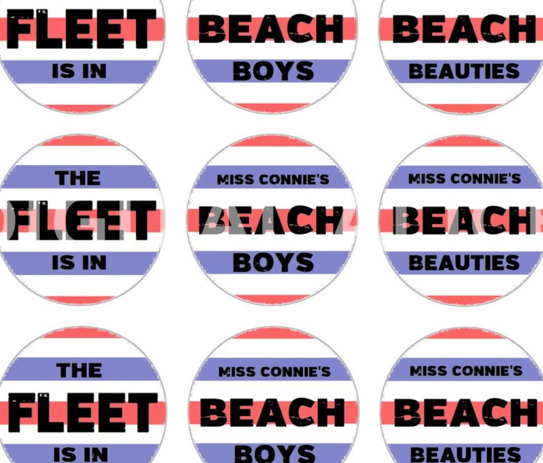 Custom Nautical Craft Circles-digital Download Printable - Etsy