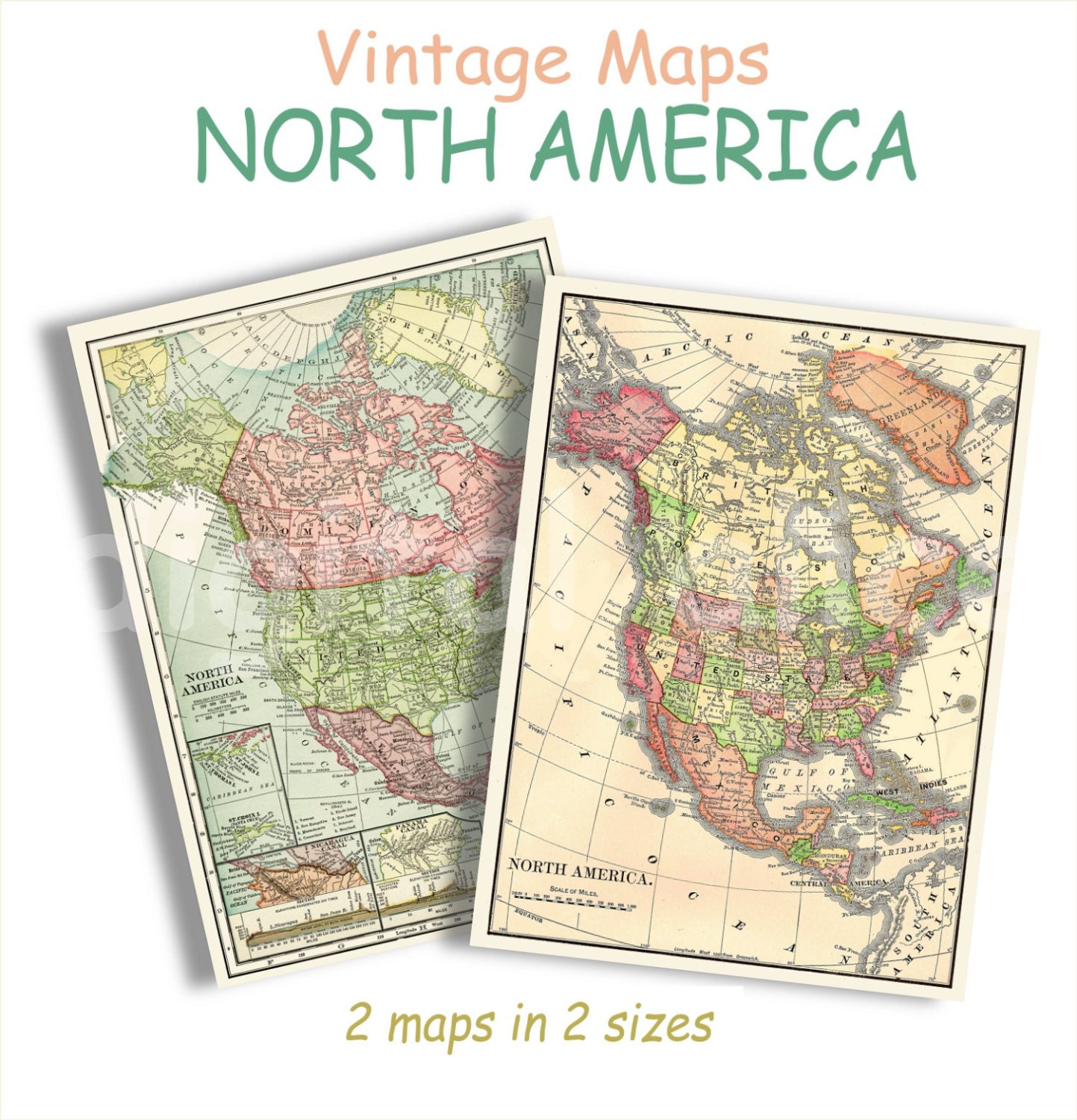 Vintage MEXICO MAP - Old 1827 Mexican Map-instant Download Digital ...