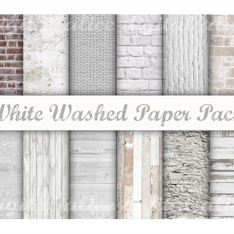 White Washed Wood - Etsy