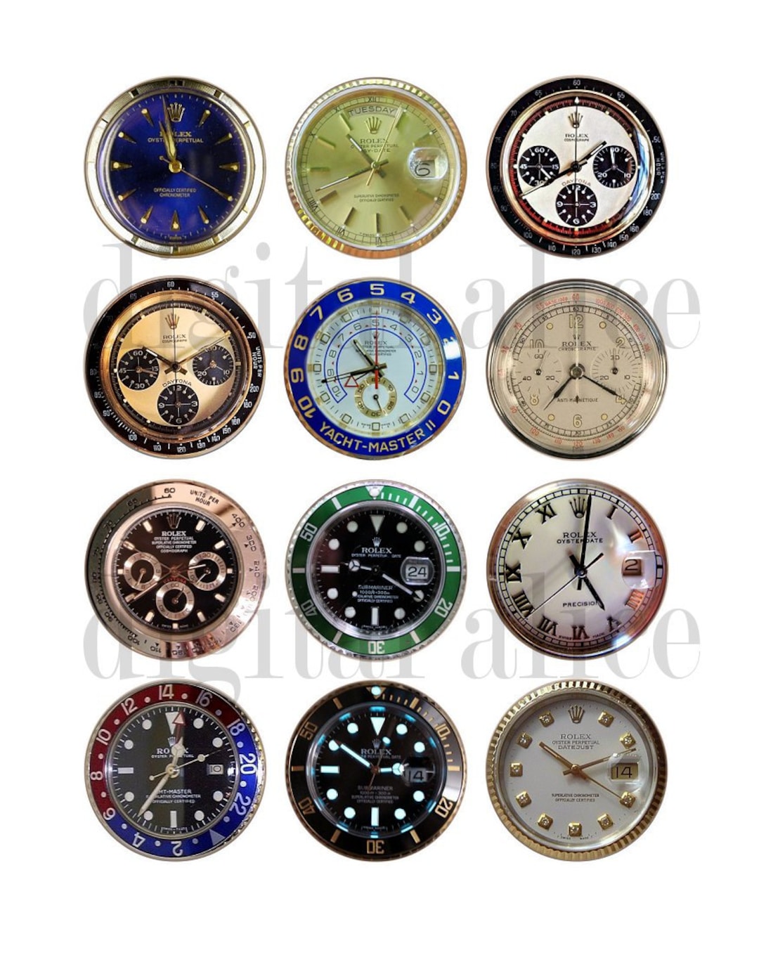 WRIST WATCH Craft Circles - Steampunk Industrial Vintage Old Watch ...