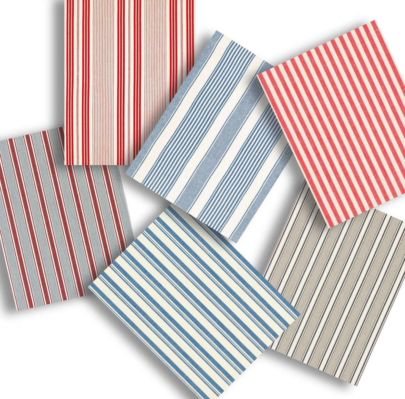 STRIPED LINEN PATTERNS Digital Printable Paper Pack 14 | Etsy