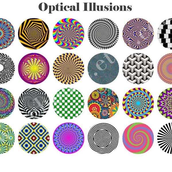 Optical Illusion - Etsy