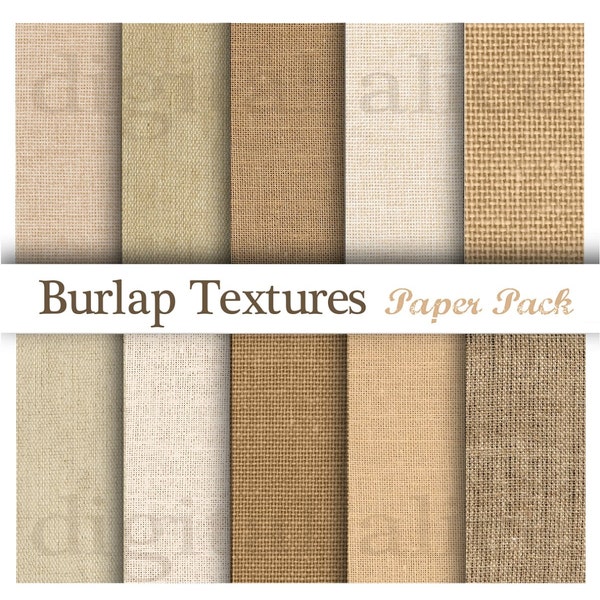 Burlap Print - Etsy