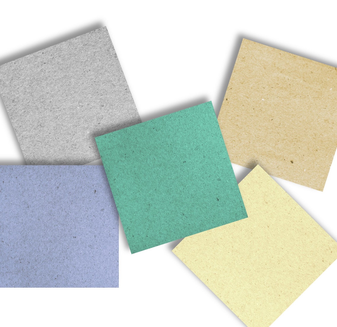 KRAFT PAPERS - 21 Digital Printable Scrapbook Papers, Mulberry ...