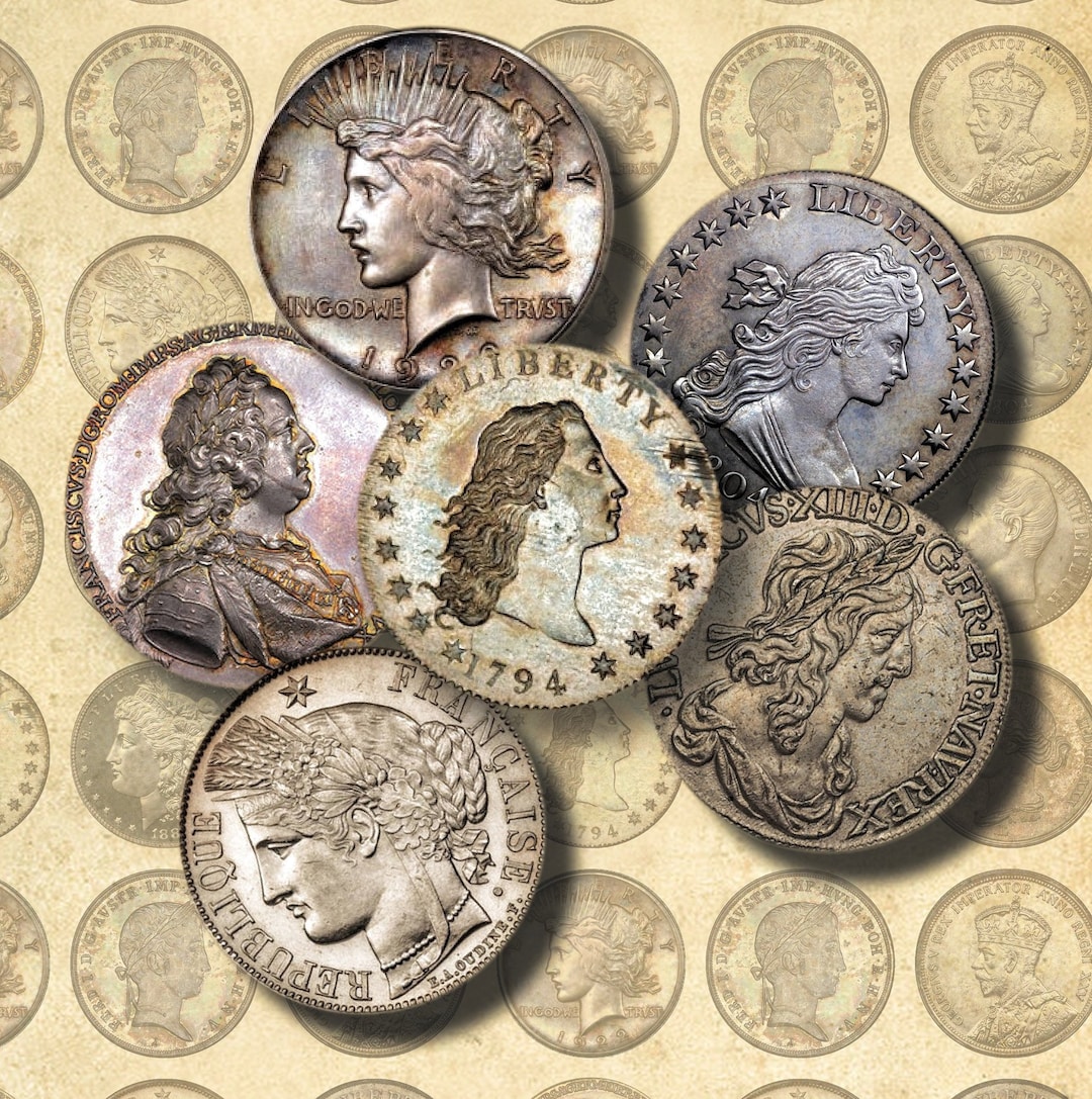 RARE GOLD COINS Craft Circles - Printable Ancient Antique Coins ...