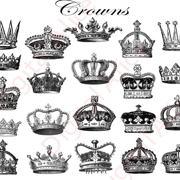 Printable Crown - Etsy
