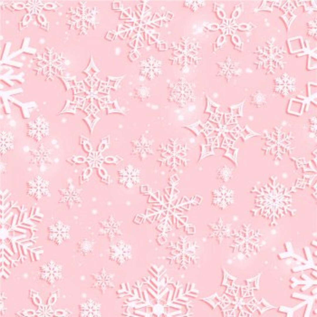 SNOWFLAKE PAPERS - Pink Custom - Etsy