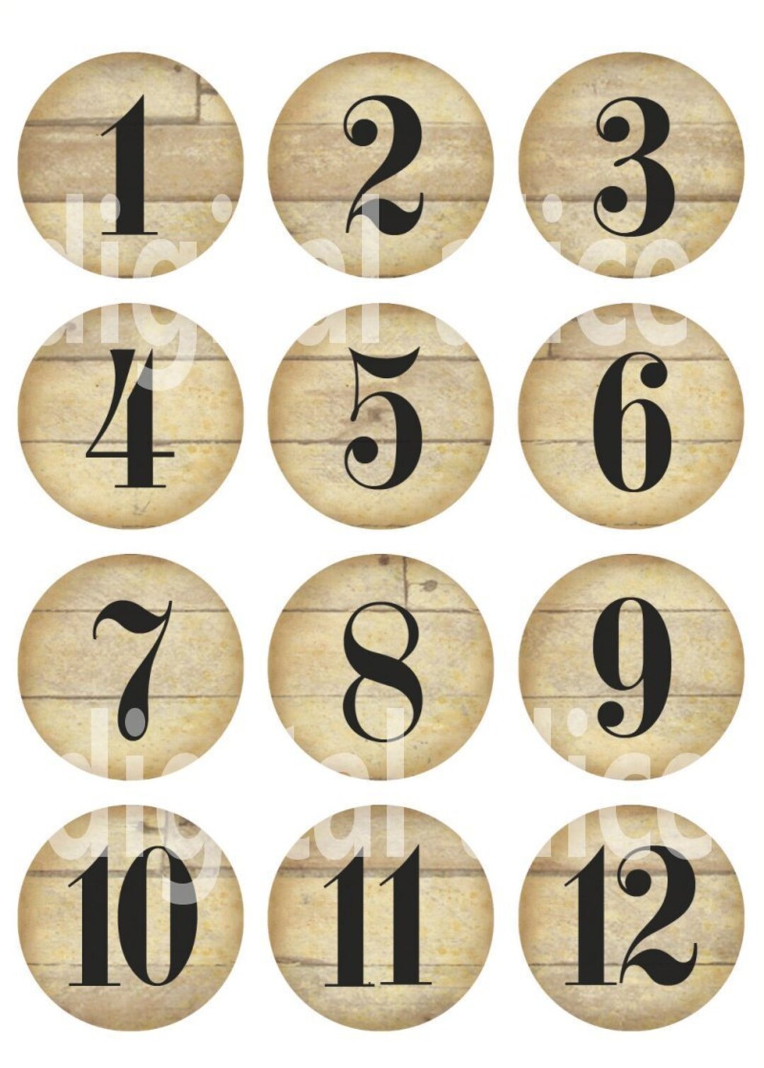 OLD SHIPLAP NUMBERS Craft Circles - Farmhouse Ship Lap Number Tags ...