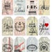 PRINTABLE GIFT TAGS, Burlap, Lace and Denim, Digital Gift Tags,wedding ...