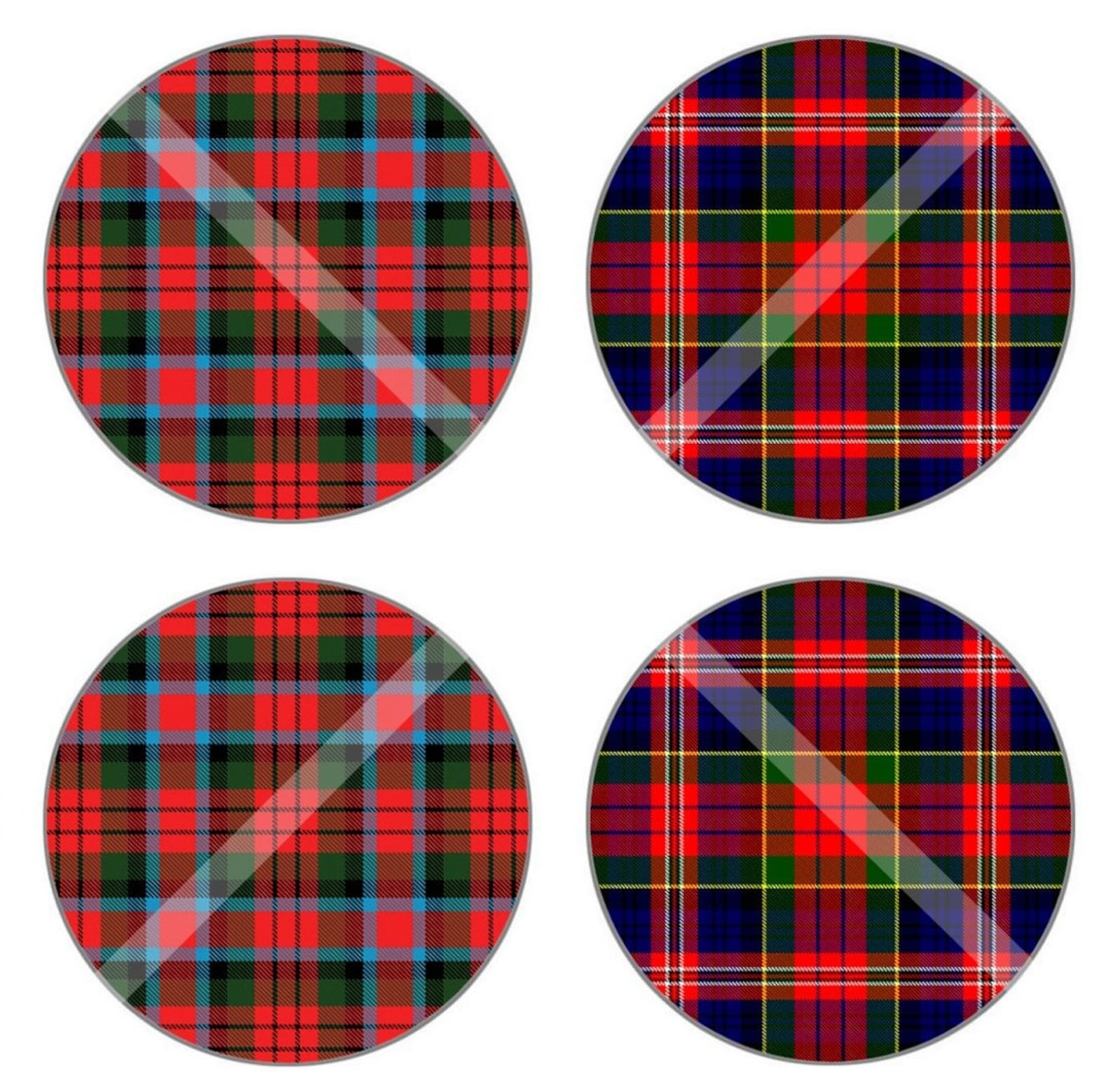 SCOTTISH TARTAN CIRCLES - Your Custom Tartan - Printable Plaids ...