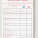 Pink Baby Shower Game Printable's – Instant Download - Etsy