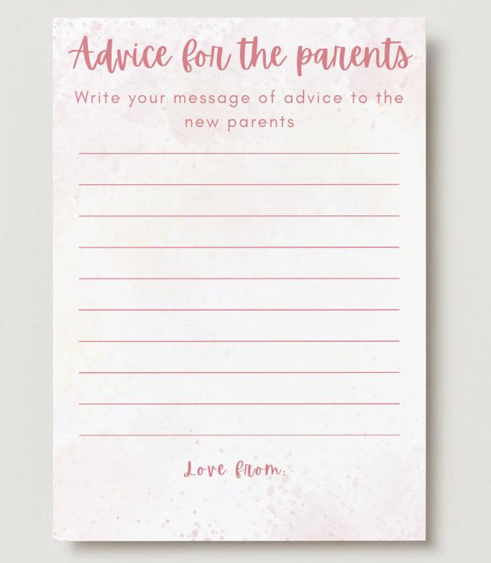 Pink Baby Shower Game Printable's – Instant Download - Etsy