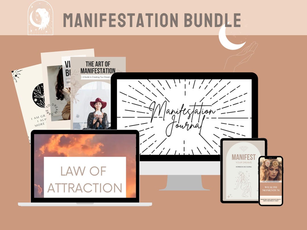 Manifestation & Mindset Digital Bundle (PLR/MRR) - Etsy