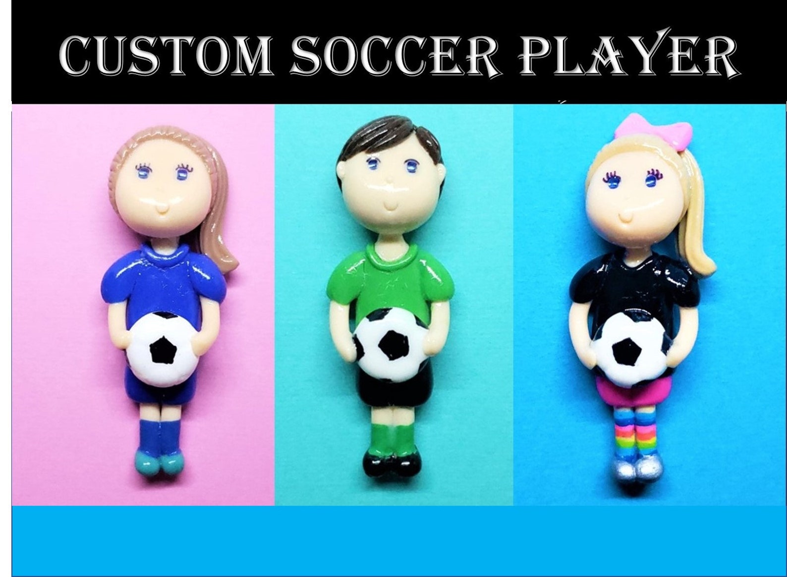 Custom Soccer Player Figurine - Etsy