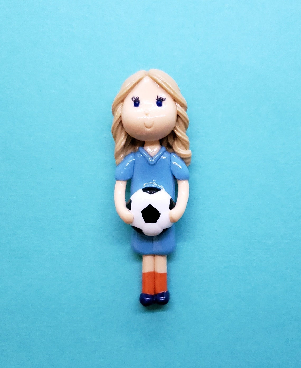 Custom Soccer Player Figurine - Etsy