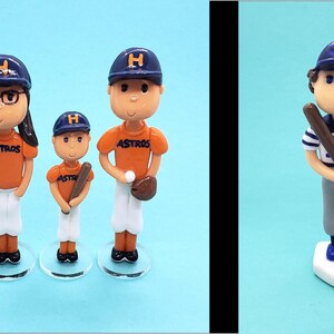 Custom Baseball Player Figurine, Pitcher, Batter, Catcher, Coach ...