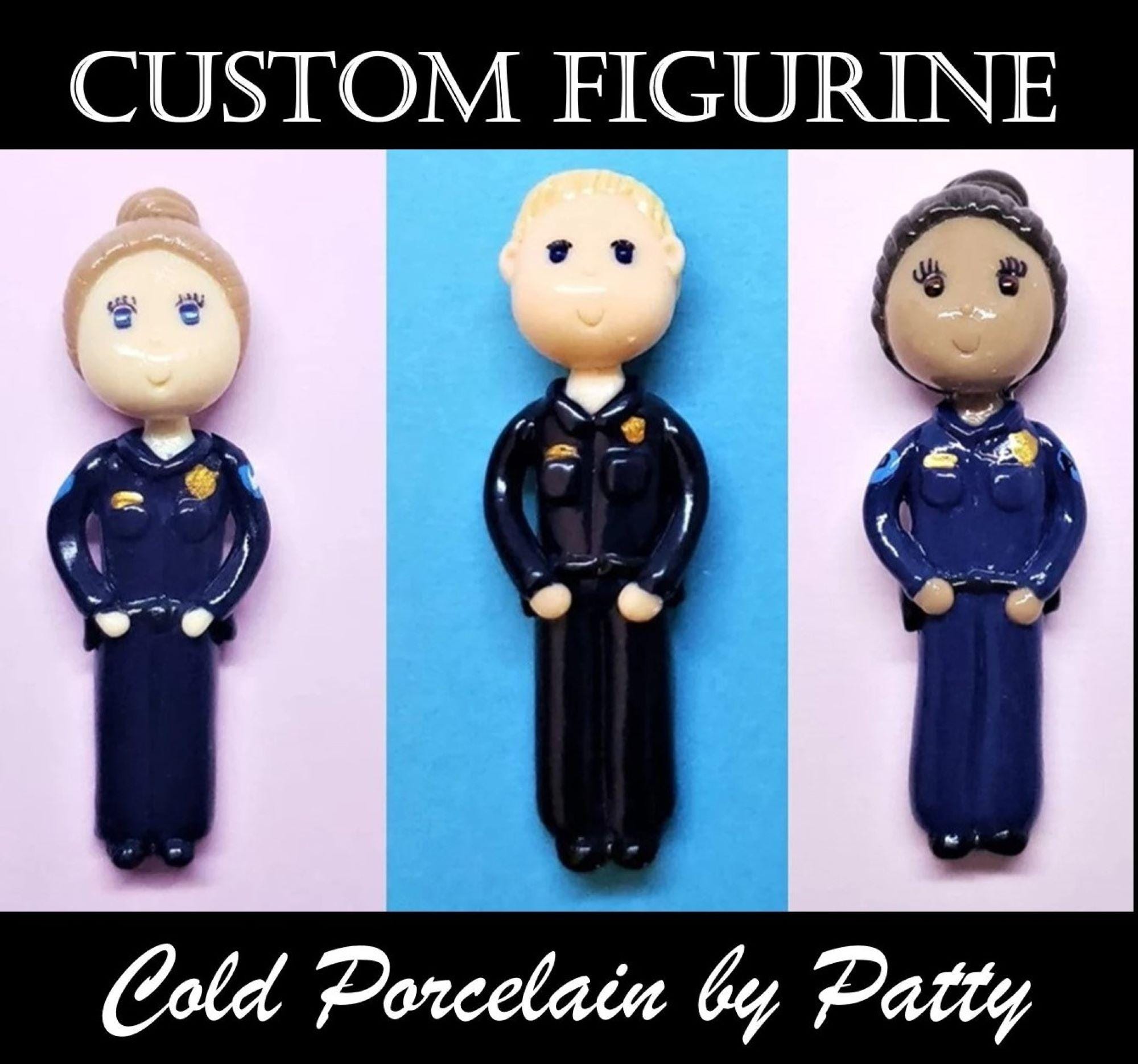 Custom Law Enforcement Professional Figurine | Police Officer Sheriff ...