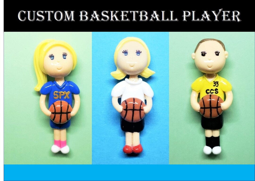 Custom Basketball Player Figurine - Etsy