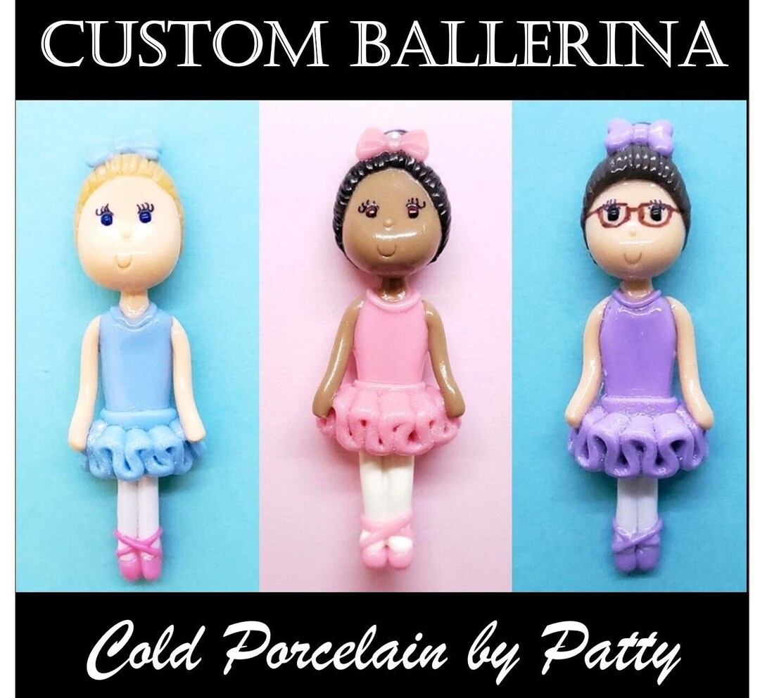 Custom Classic Ballerina Dancer Figurine | Personalized Ornament ...
