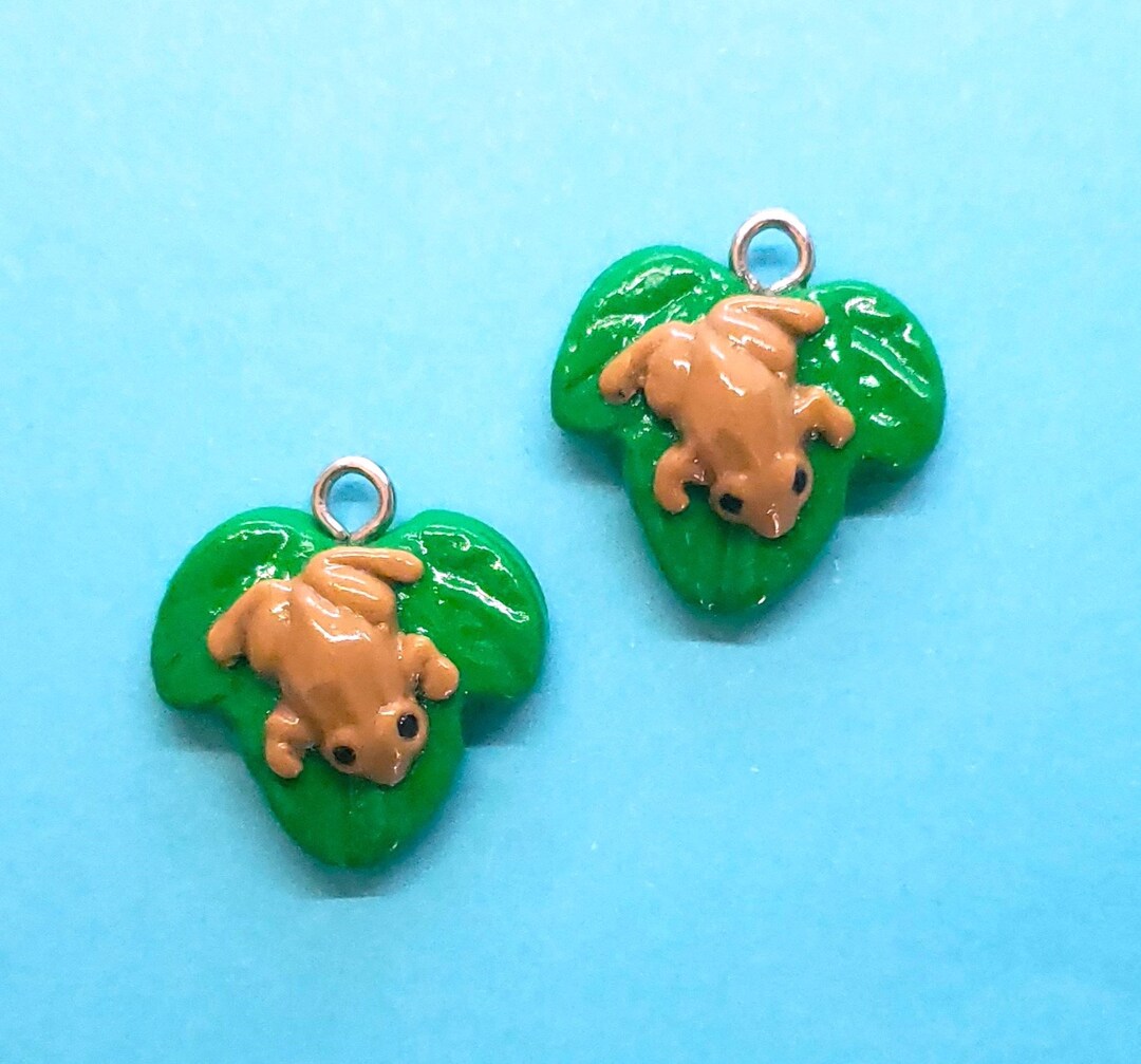 Handmade Puerto Rican Coquí Frog Figurine Pendant Ornament Purse ...