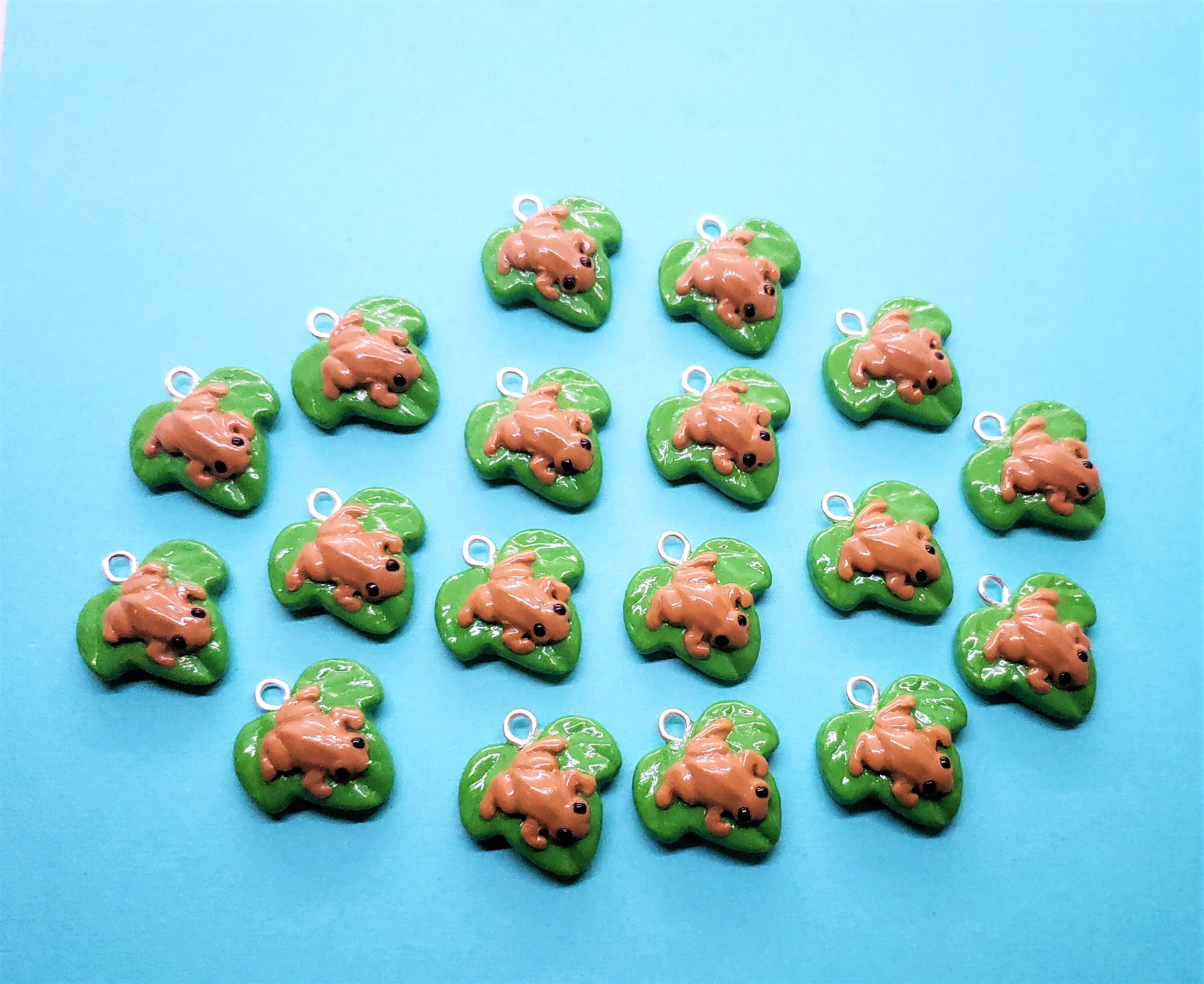 Custom Miniature Puerto Rican Coquí Frog Figurine Jewelry | Etsy