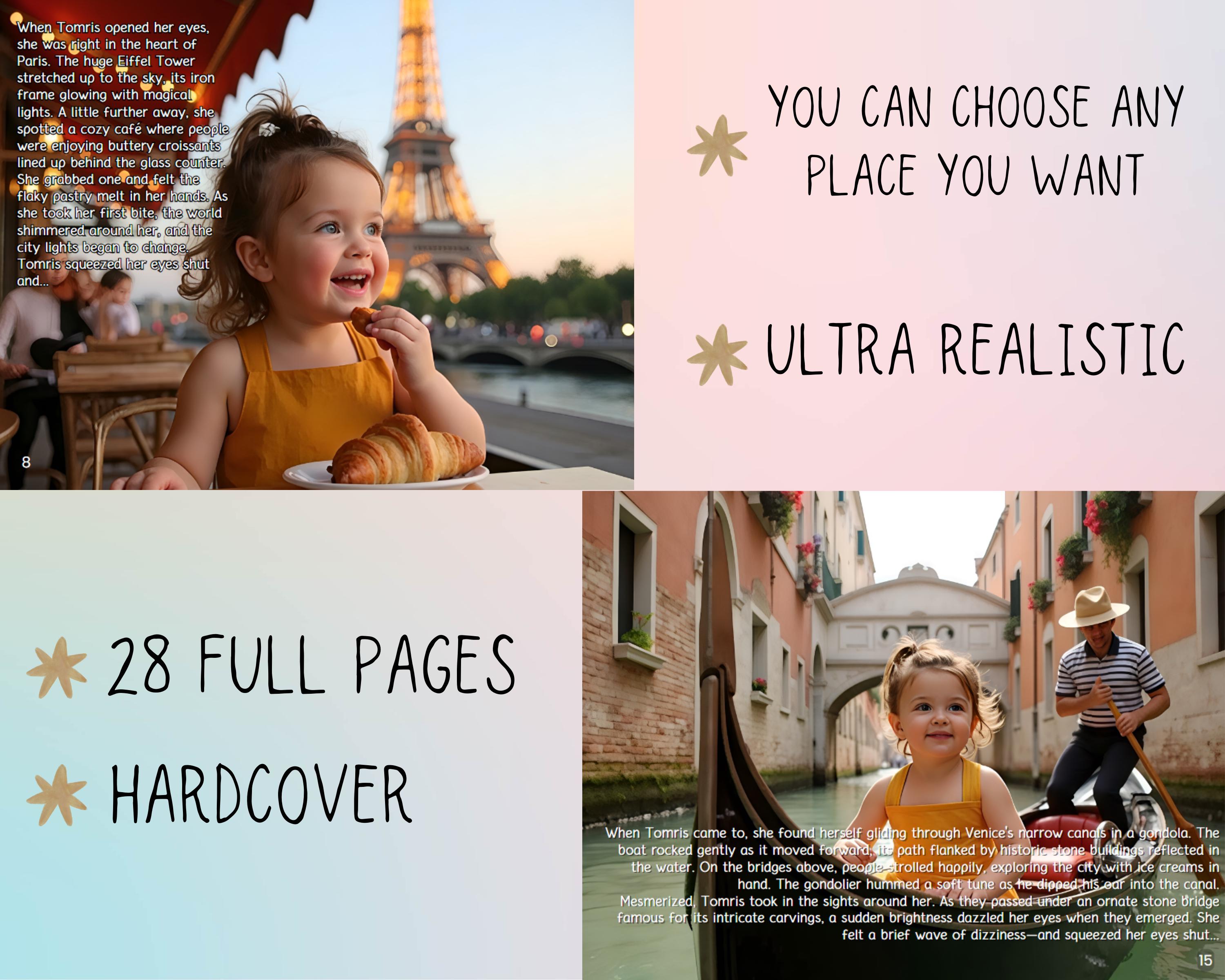 Ultra-realistic Personalized Kids Adventure Book - Personalized Book ...