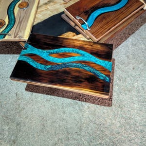 Epoxy River, Serving Tray - Etsy